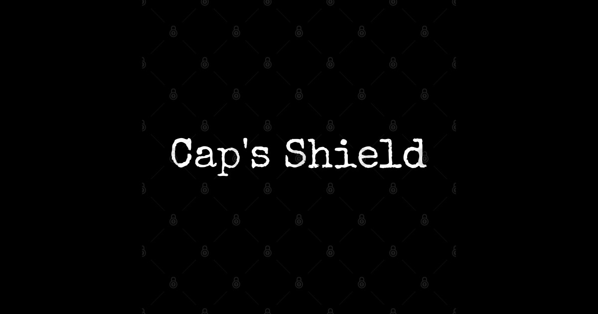Cap´s Shield Shirt - Captain America - Sticker | TeePublic