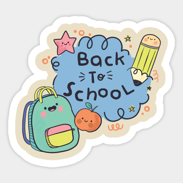 Back To School - Back To School - Sticker | TeePublic
