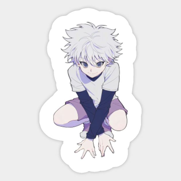 Killua Zoldyck - Killua Zoldyck - Sticker | TeePublic