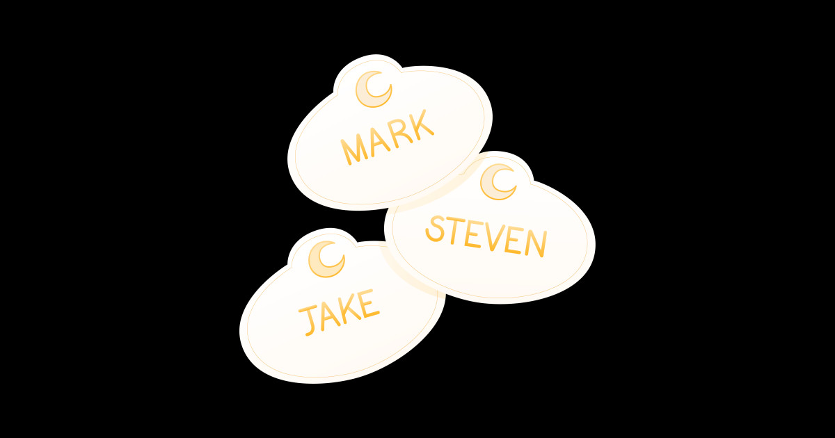 moon name tag - Moon Knight - Sticker | TeePublic