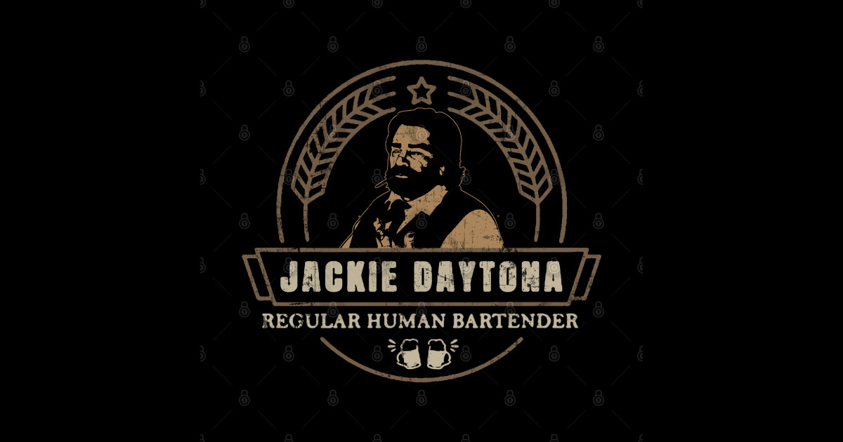 Jackie Daytona || Regular Human Bartender - Jackie Daytona - Sticker ...