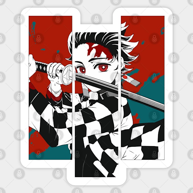 Striking Tanjiro Kamado Sword Stance Demon Slayer - Tanjiro Kamado ...