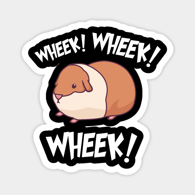 Wheek Wheek Guinea Pig Squad - Gift - Magnet | TeePublic