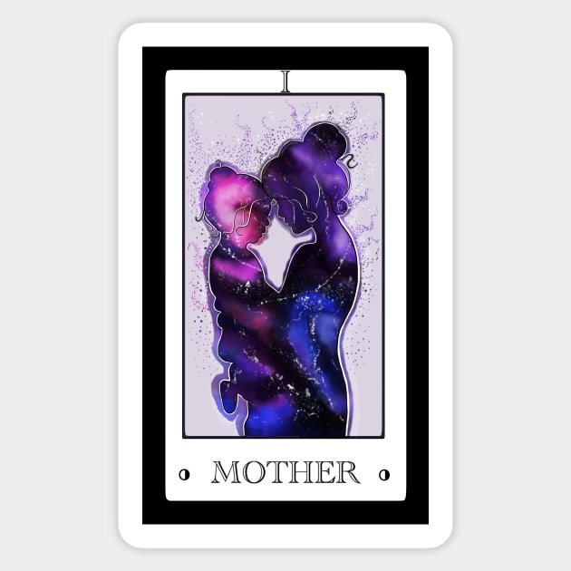 Mother tarot card - Mother - Sticker | TeePublic