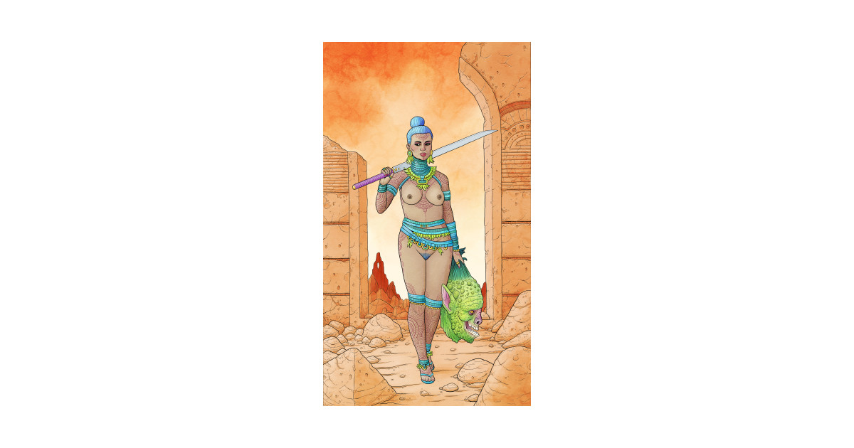 Nightmare Slayer 2 - Warrior - T-Shirt | TeePublic