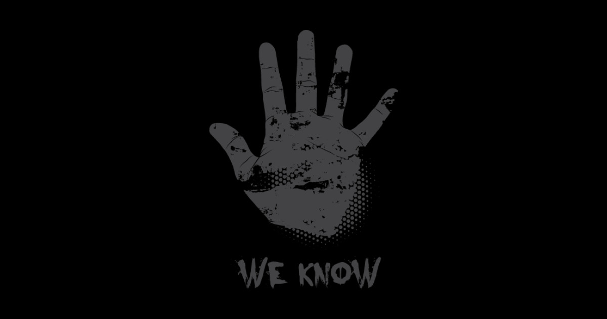 we know - Know - Sticker | TeePublic