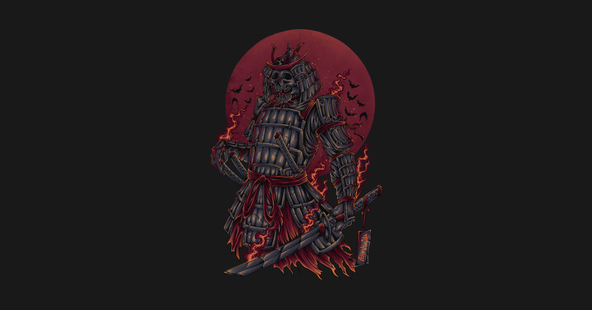 Death Ronin - Samurai - T-Shirt | TeePublic