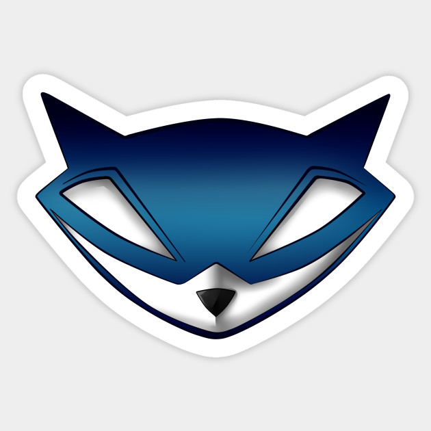 Sly Cooper Symbol - Sly Cooper - Sticker | TeePublic