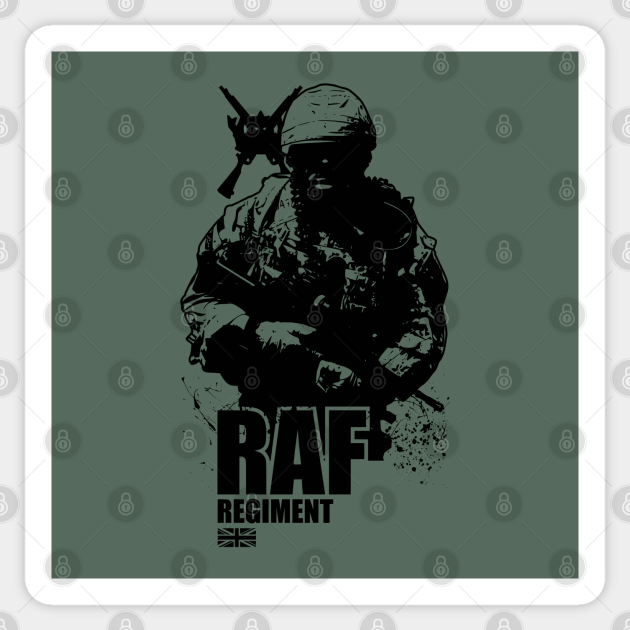 RAF Regiment - Raf Rock Apes - Sticker | TeePublic