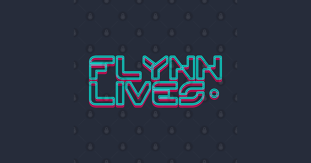 FLYNN Lives - Tron - T-Shirt | TeePublic