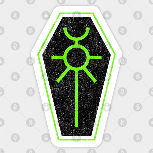 Necrons Symbol (Variant) - Gaming - Sticker | TeePublic