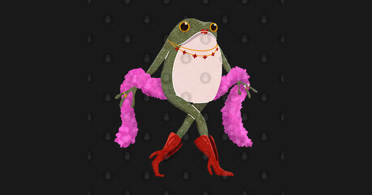 Demure Frogson the Frog - Demure - T-Shirt | TeePublic