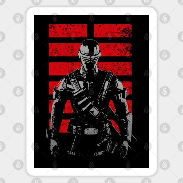 SNAKE EYES - Snake Eyes Kerzilla - Sticker | TeePublic