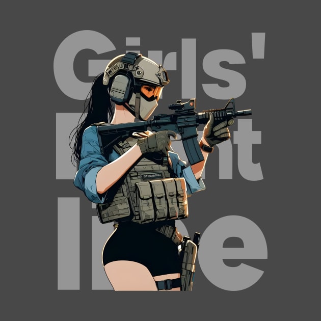 Girls' Frontline Tactical Chic Tee: Where Strength Meets Style ...