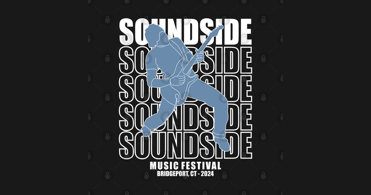 Soundside Music Festival 2024 - Music Festival - T-Shirt | TeePublic