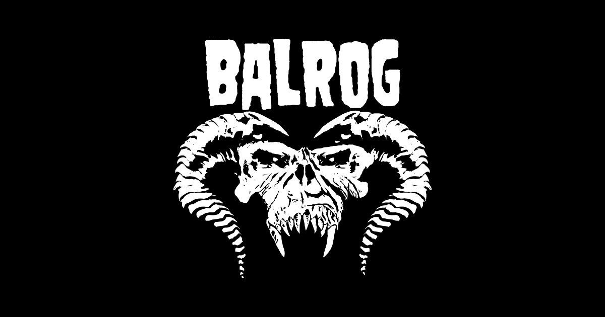 Balrog Danzig Mashup - Balrog - Sticker | TeePublic