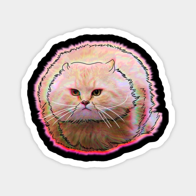 Flying Cat Meme - Flying Cat - Magnet | TeePublic