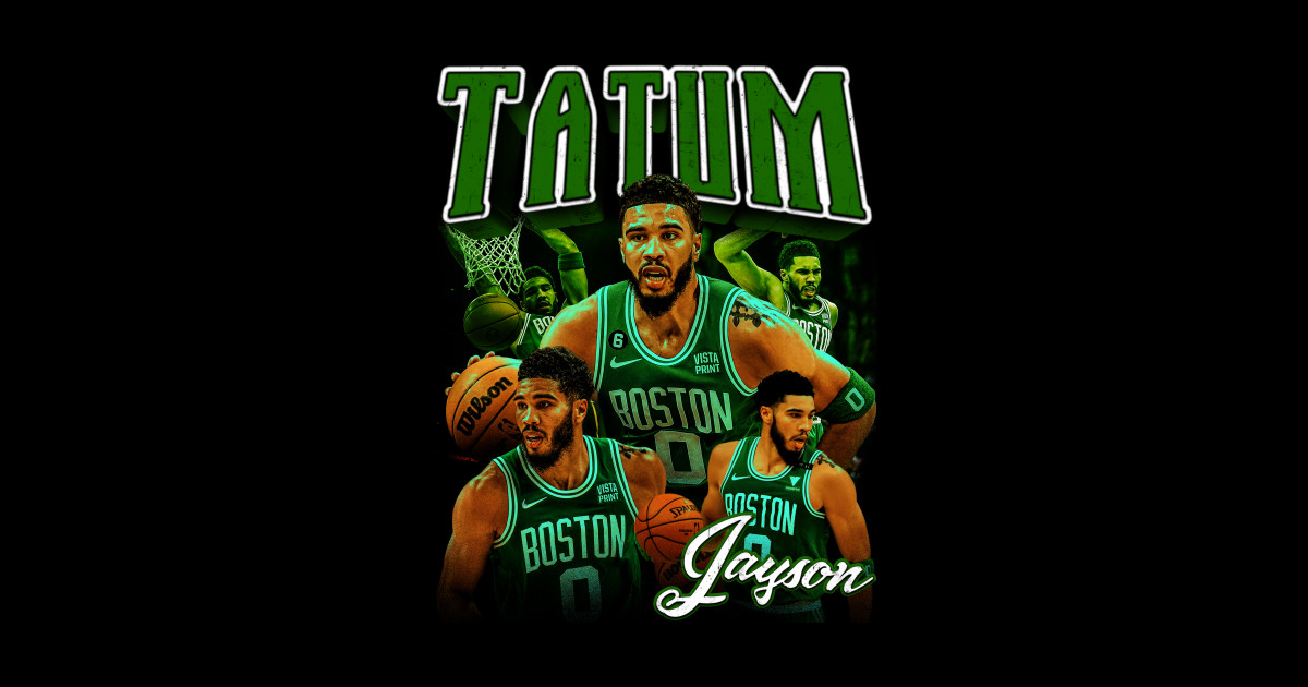 Jayson Tatum Bootleg Vintage Tshirt - Jayson Tatum - Sticker | TeePublic