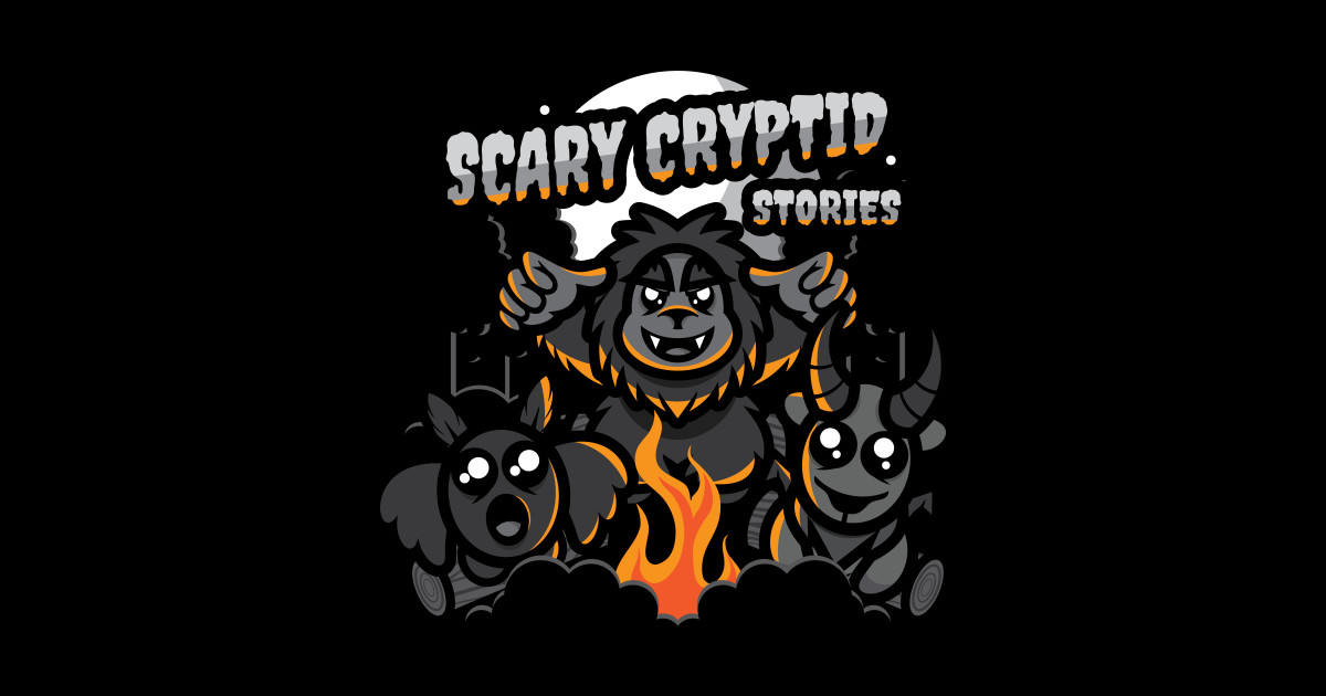 Scary Cryptid Stories - Cryptid - Sticker | TeePublic