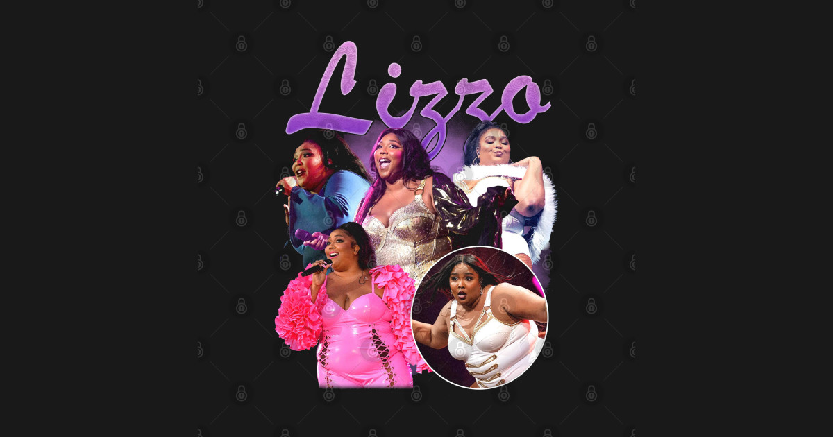 Lizzo Retro Collage - Lizzo - T-Shirt | TeePublic
