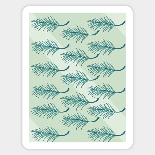 Palm leaves - Palm Leaves - Sticker | TeePublic