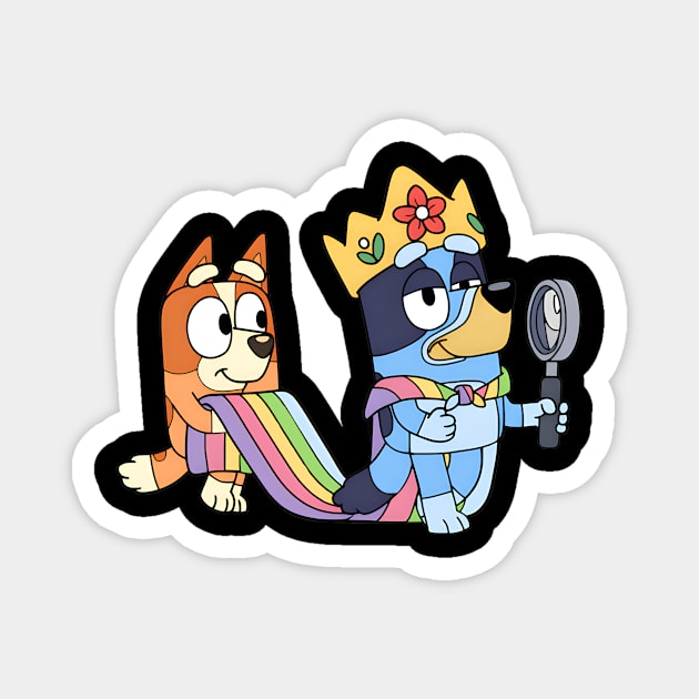 Bluey Married - Bluey Married - Magnet | TeePublic