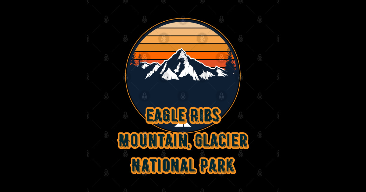 Eagle Ribs Mountain, Glacier National Park - Eagle Ribs Mountain ...