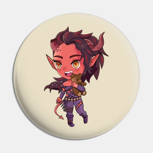 Karlach Chibi Baldur's Gate 3 Sticker, Mug, T-Shirt and more - Karlach ...