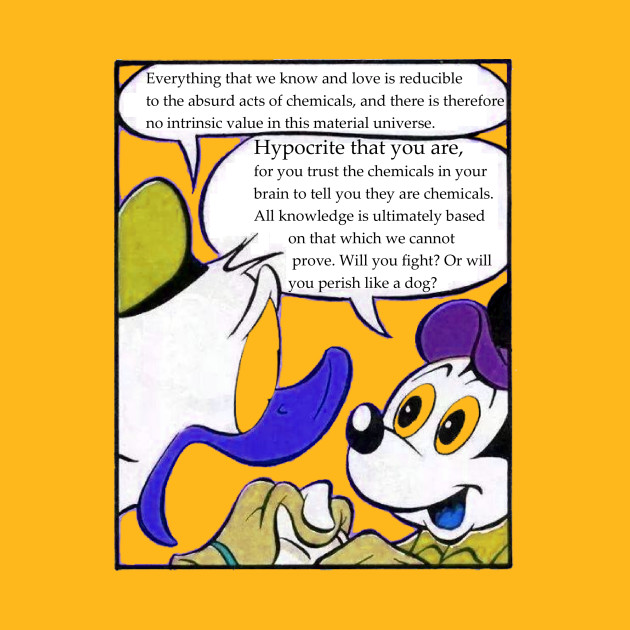 Fideism - Hypocrite That You Are Conversation - Philosophy - T-Shirt ...