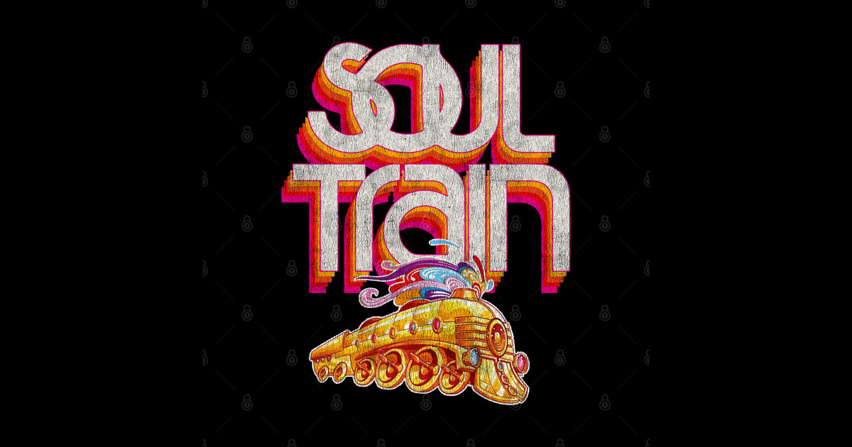 Soul Train Logo Worn - Soul Train - Sticker | TeePublic