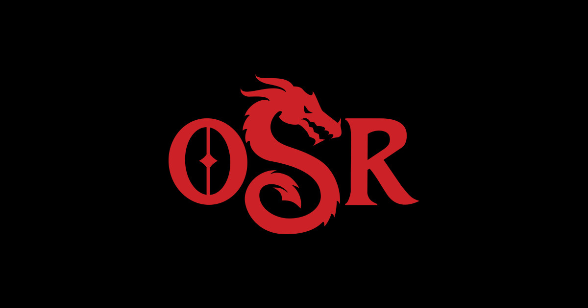 Dragonslayer OSR Logo - Rpg - Sticker | TeePublic
