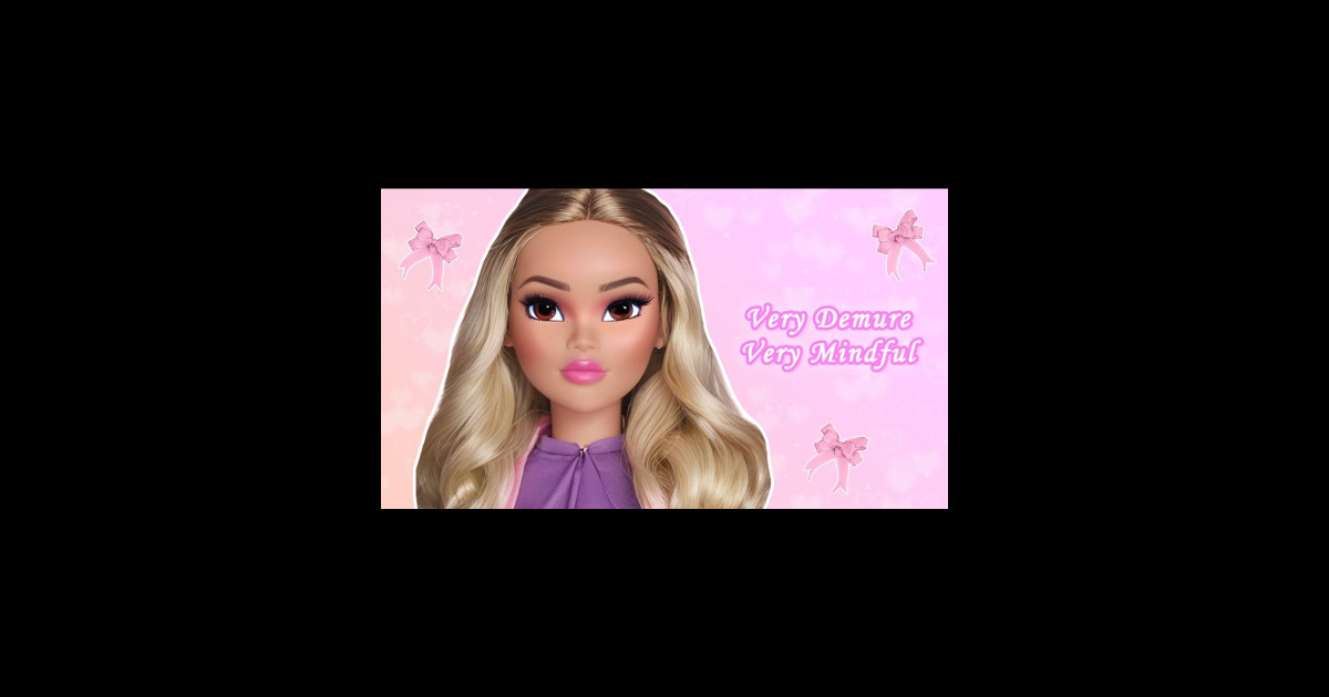 Very Demure Very Mindful Meme - Demure - Posters and Art Prints | TeePublic