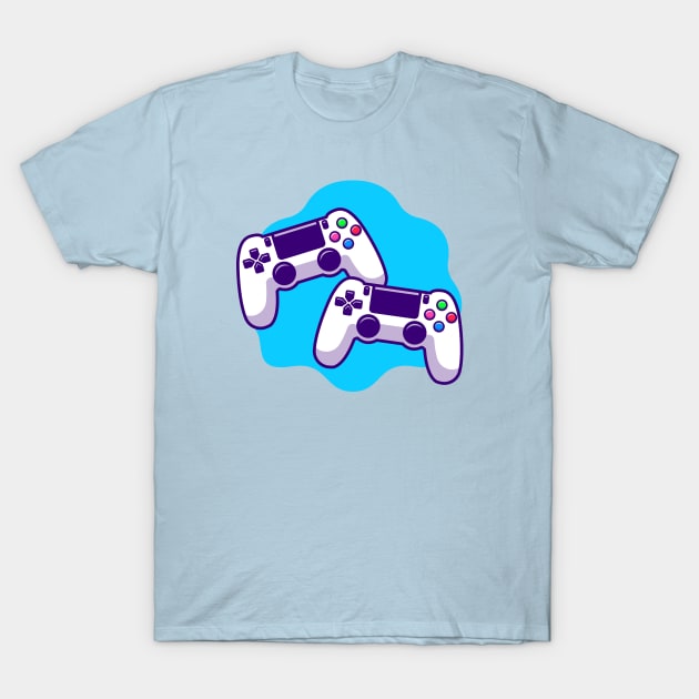 Game Controller Cartoon - Game Controller Cartoon - T-Shirt | TeePublic