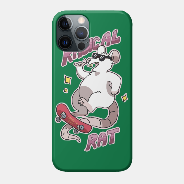 Radical Rat - Rat - Phone Case | TeePublic