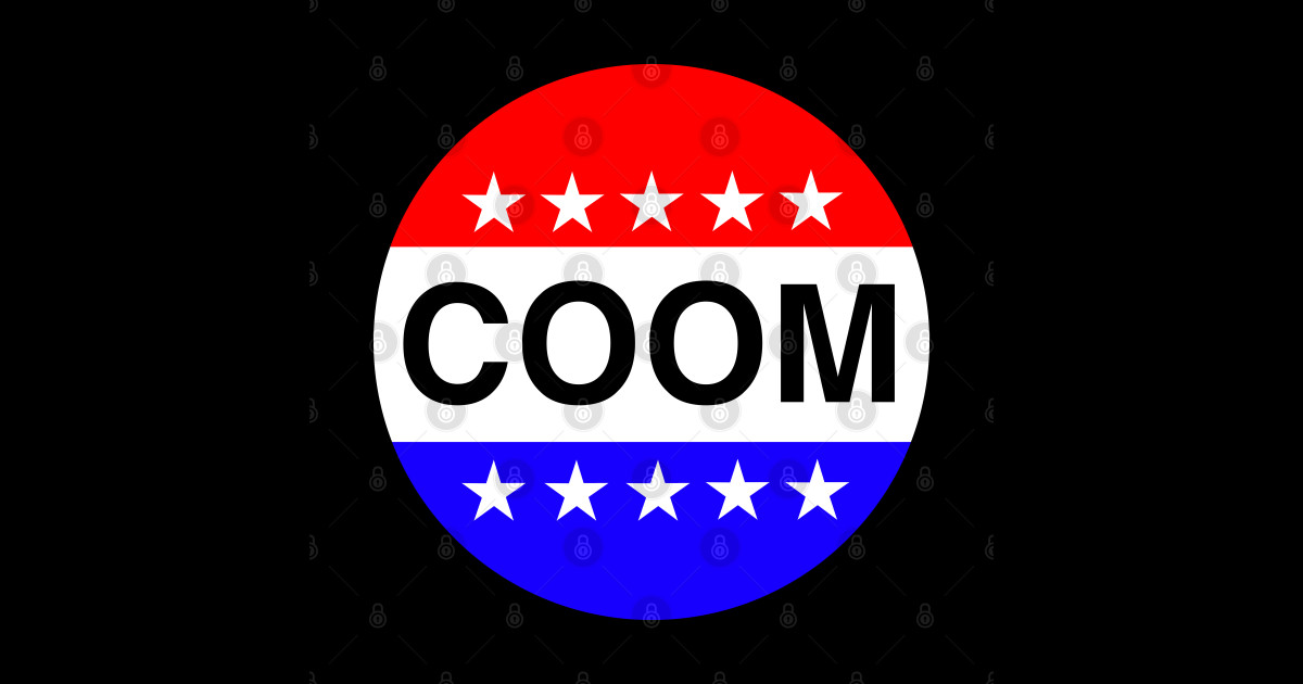 Vote coom - Vote Coomer - Sticker | TeePublic