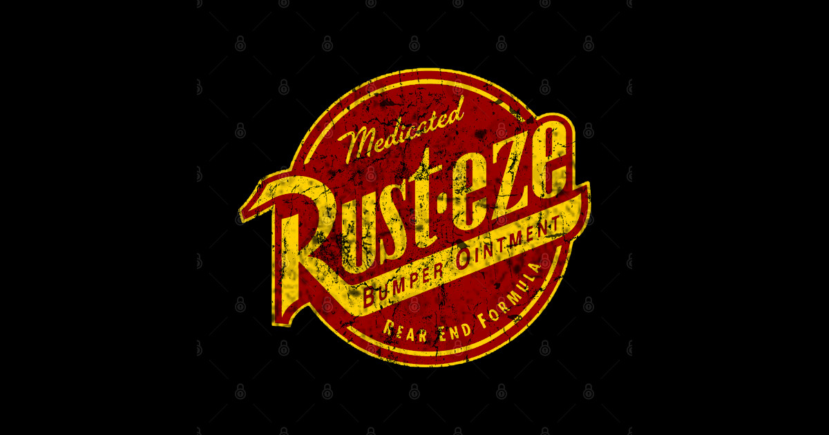Rust-eze Bumper Ointment 1990 - Auto Racing - Sticker | TeePublic