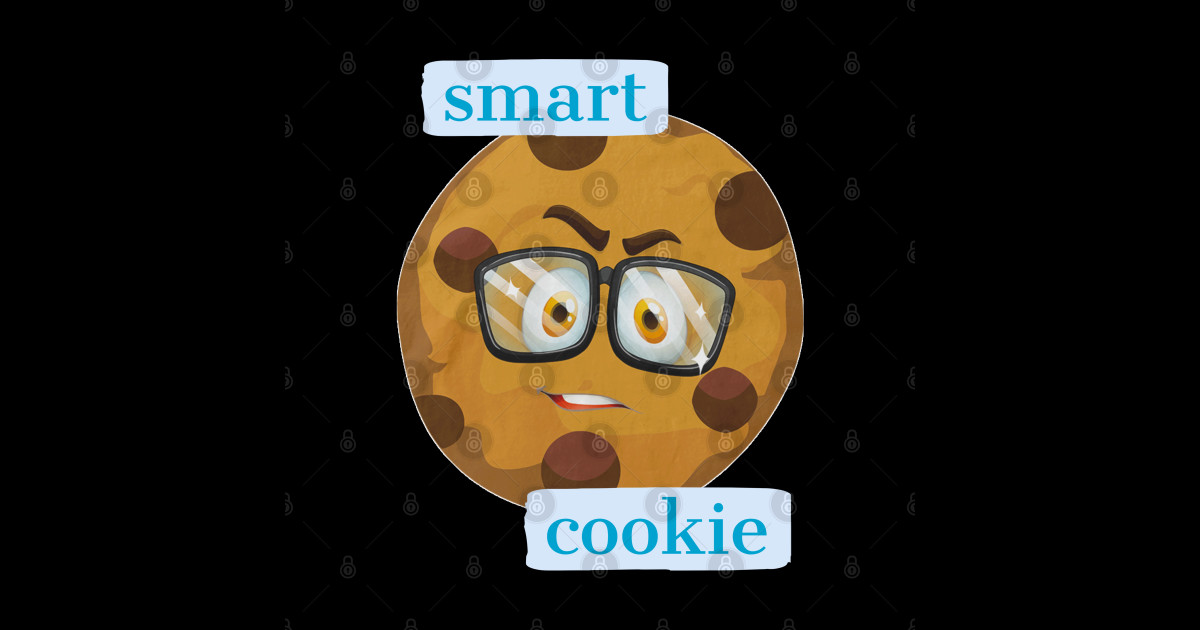 smart cookie - Cookie - Sticker | TeePublic