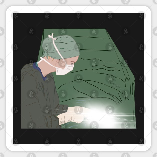 Surgeon Medical Design - Surgeon Gift - Sticker | TeePublic