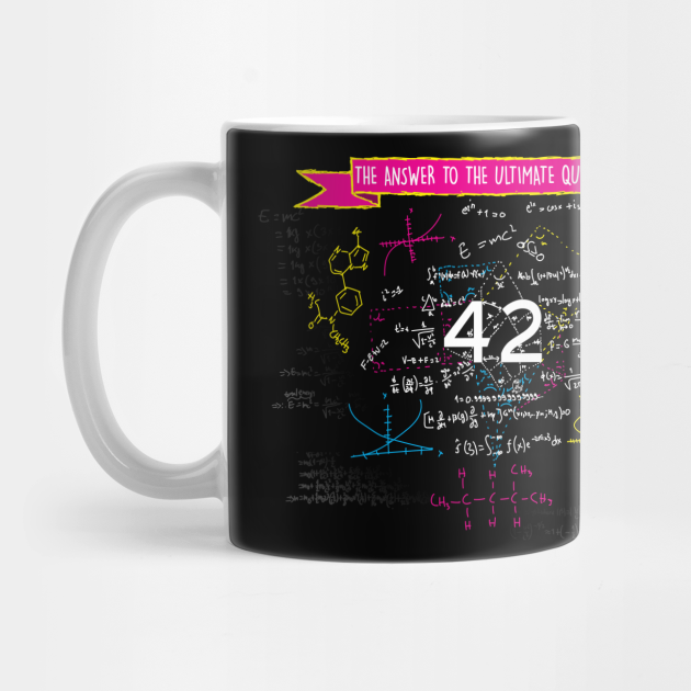 The answer to the ultimate question 42 - Probe - Mug | TeePublic