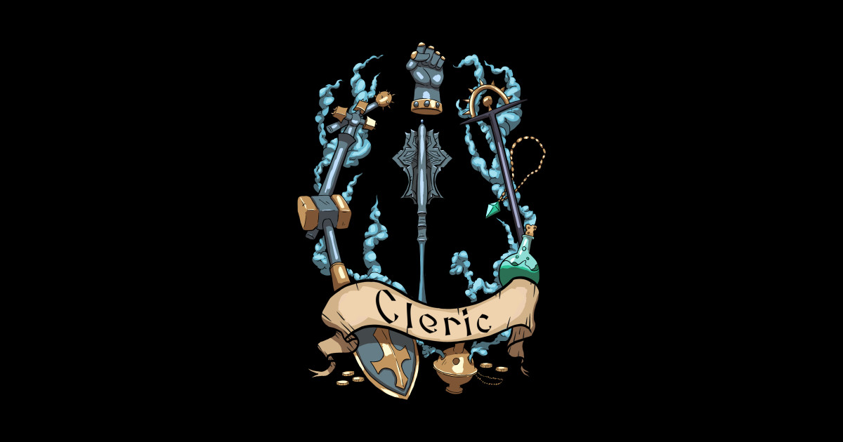 Cleric Dungeons and Dragons Class Design - Cleric - Posters and Art ...