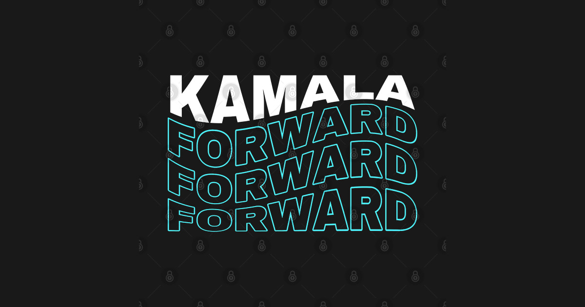 Kamala-Harris-Forward - Kamala Harris Forward 2024 - T-Shirt | TeePublic