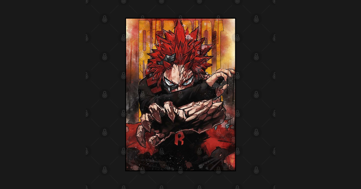 Red Riot Unbreakable - My Hero Academia - T-Shirt | TeePublic
