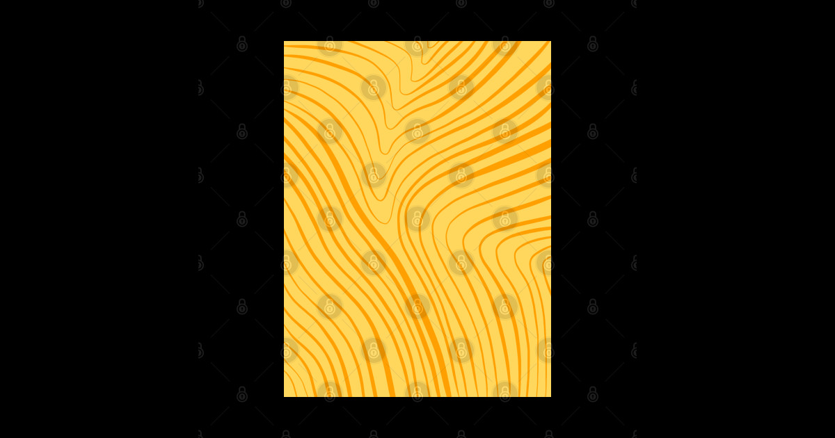 Amazing Simple Aesthetic Light Pastel Yellow Lines - Lines - Sticker ...