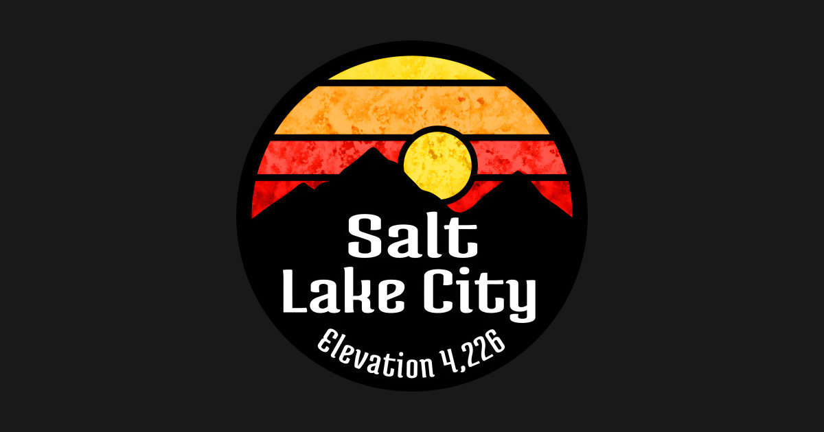 Ski Salt Lake City Utah Skiing Hiking Slc Alta Brighton - Ski - T-Shirt ...