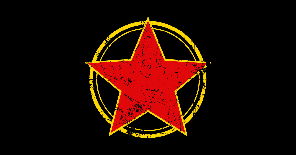 Red Star Emblem - Red Star Emblem - Sticker | TeePublic