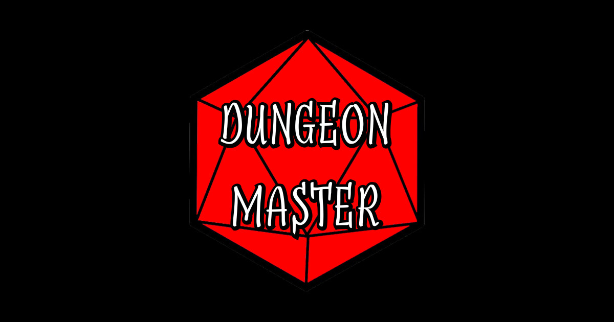 Dungeon Master - Dungeons And Dragons - Sticker | TeePublic