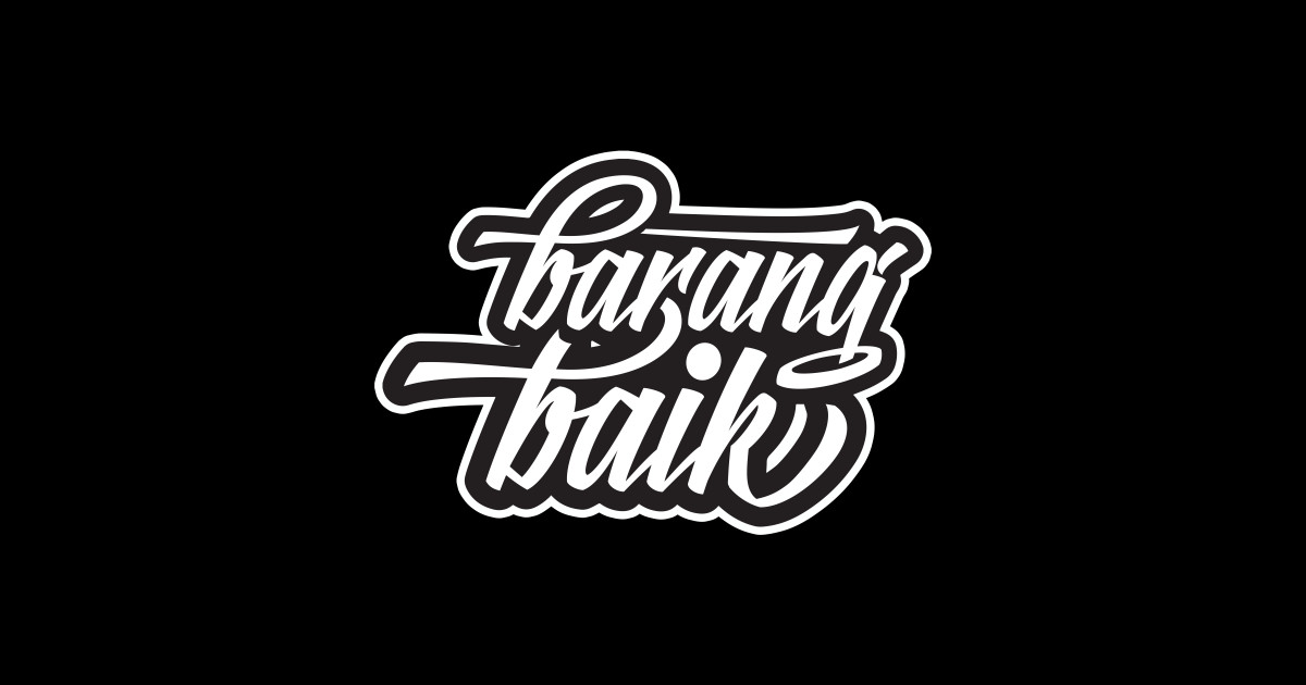 Barang Baik - Barangbaik - Sticker | TeePublic