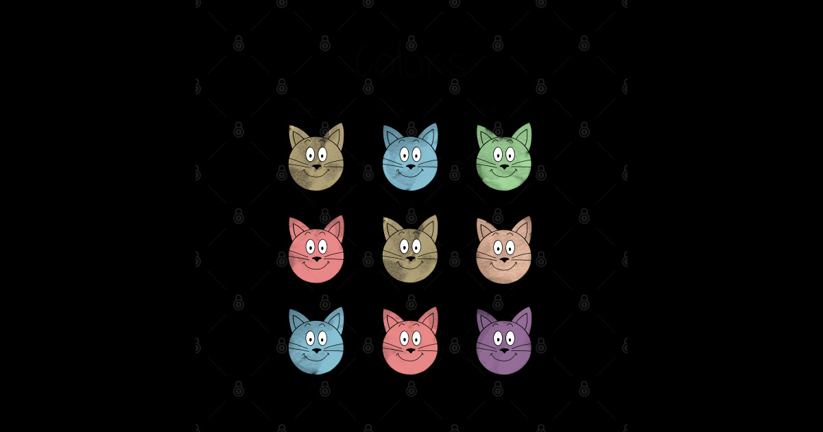 Color theory in cats, primary and secondary colors - Color Theory Cats ...