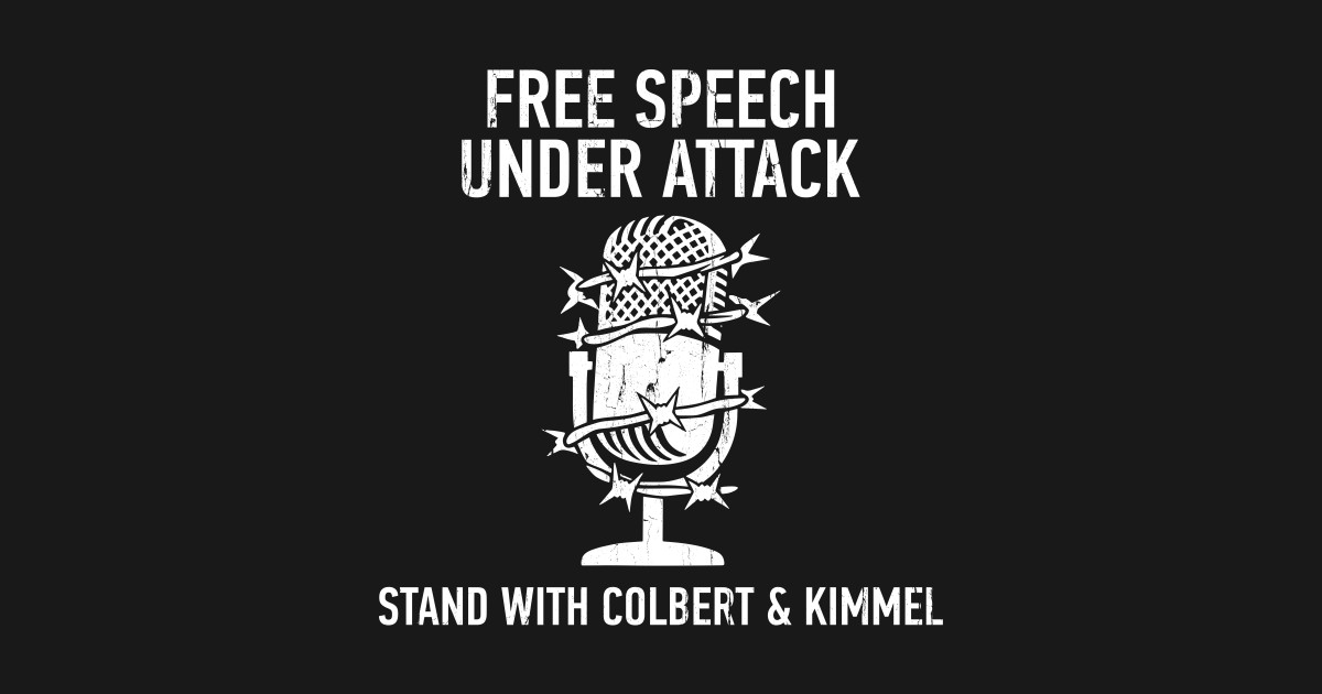 Free Speech Under Attack - Free Speech Under Attack - T-Shirt | TeePublic