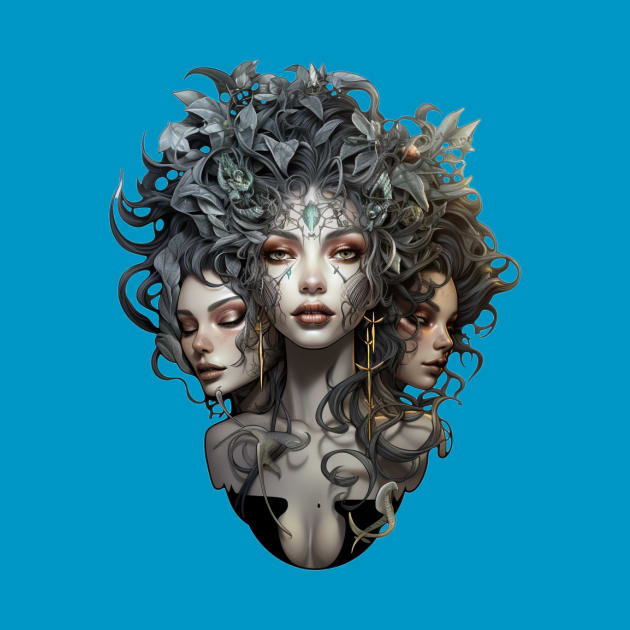 3 Faces - Three - T-Shirt | TeePublic